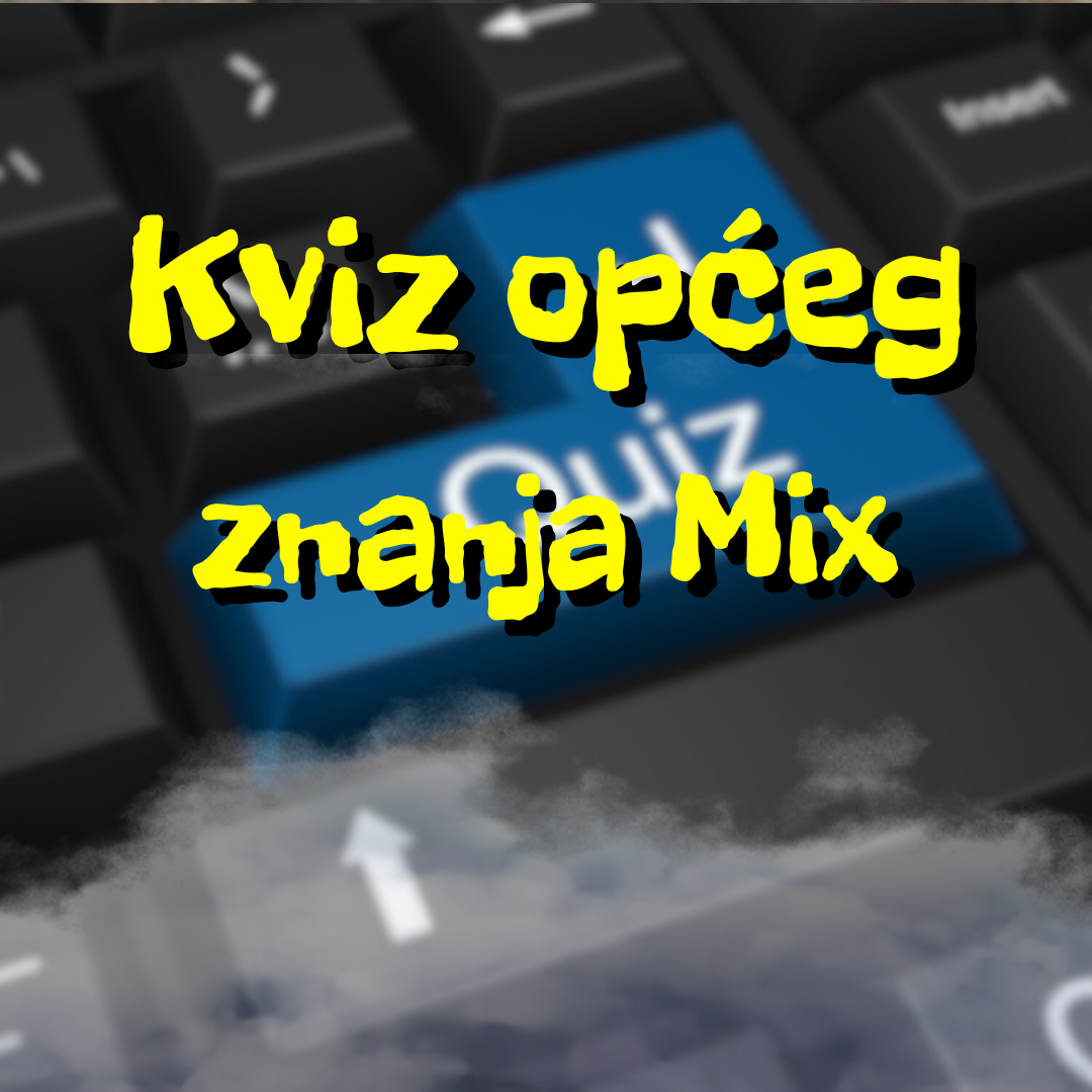 Pub kviz pitanja općeg znanja Mix #3 - Kvizoholičari
